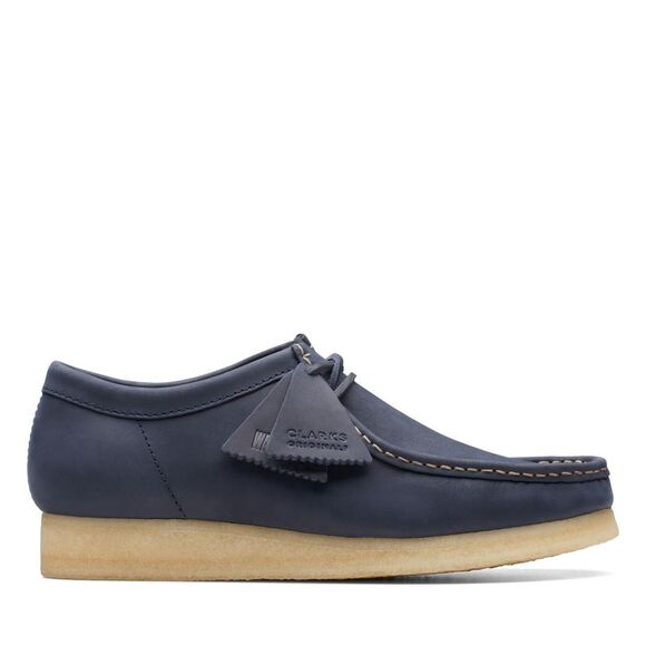 Clarks | Shoes | Clarks Mens Wallabee Blue Shoes Nwt | Poshmark